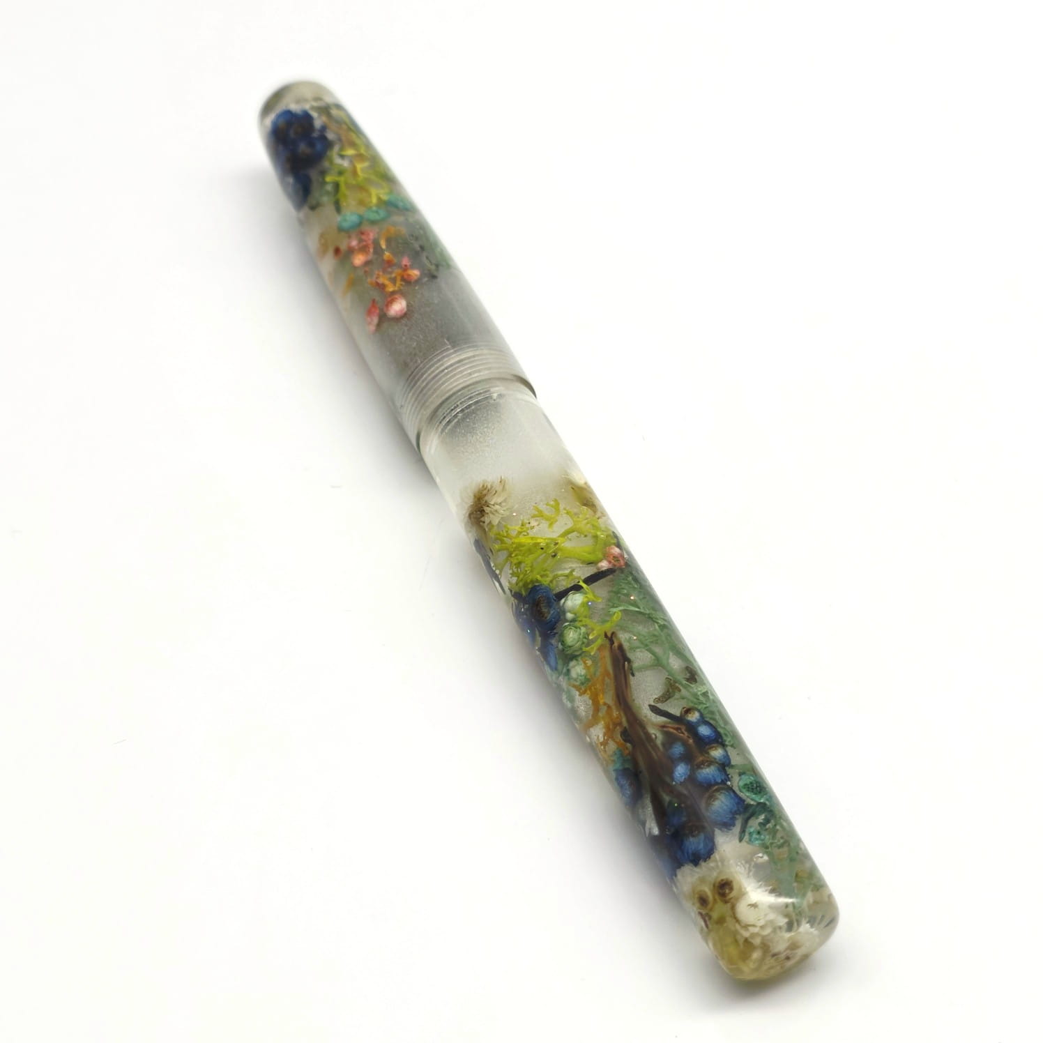 Orion fountain pen, Underwater magic garden Drewnem pisane