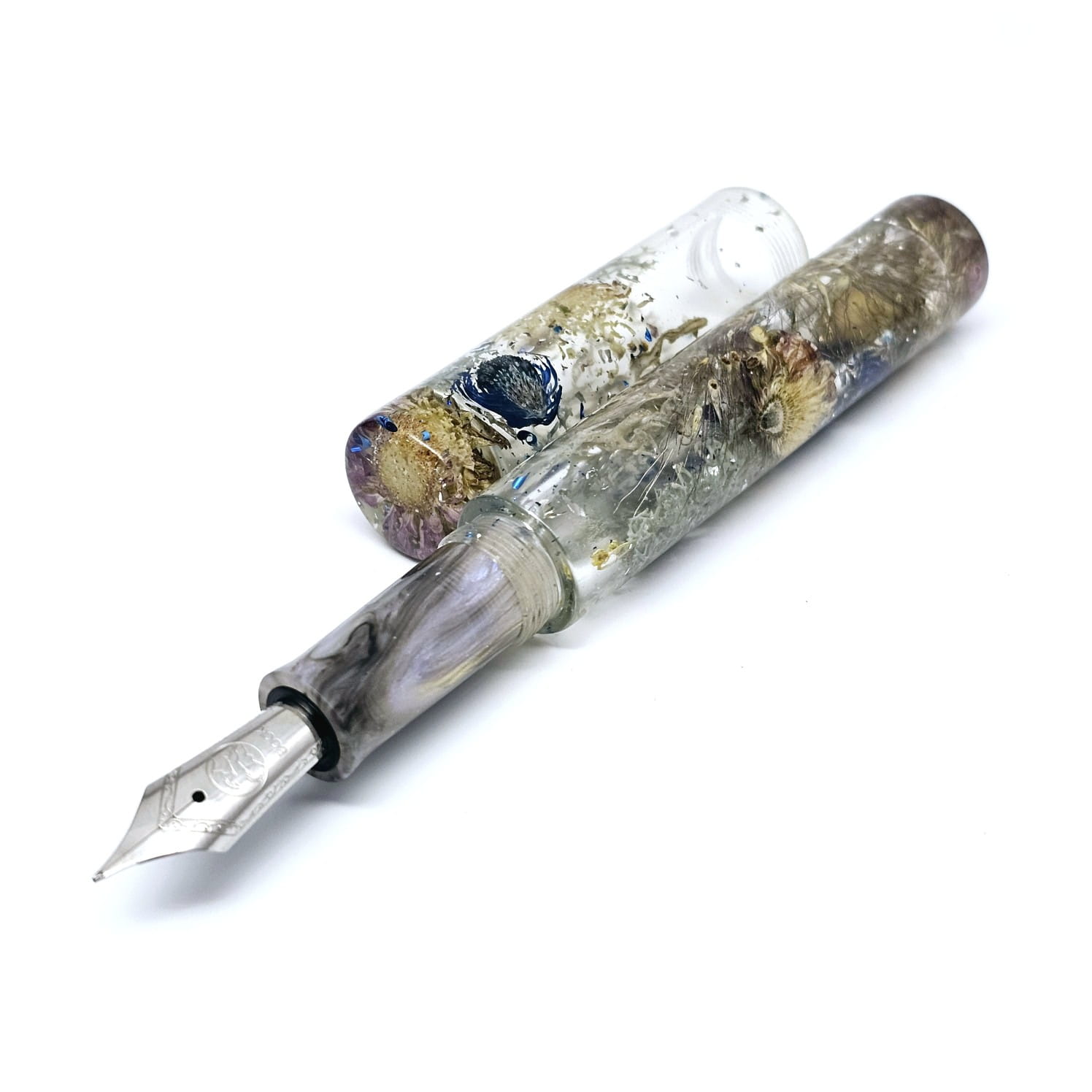 Orion fountain pen, Underwater Magic Garden Drewnem pisane